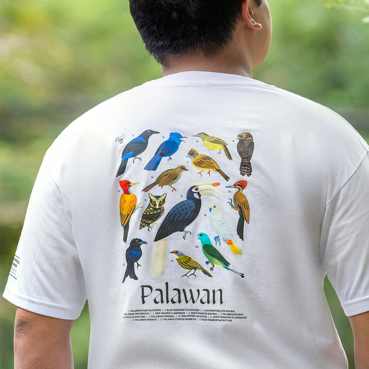 Birds of Puerto Princesa, Palawan Graphic Tee – Haring Ibon